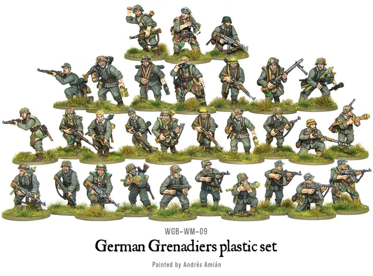 Warlord Games 28mm Bolt Action - German Forces - Grenadiers 1944-1945 ...