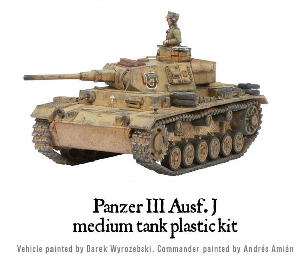 Warlord Games 28mm Bolt Action - German Forces - Pz.Kpfw.III Panzer III ...