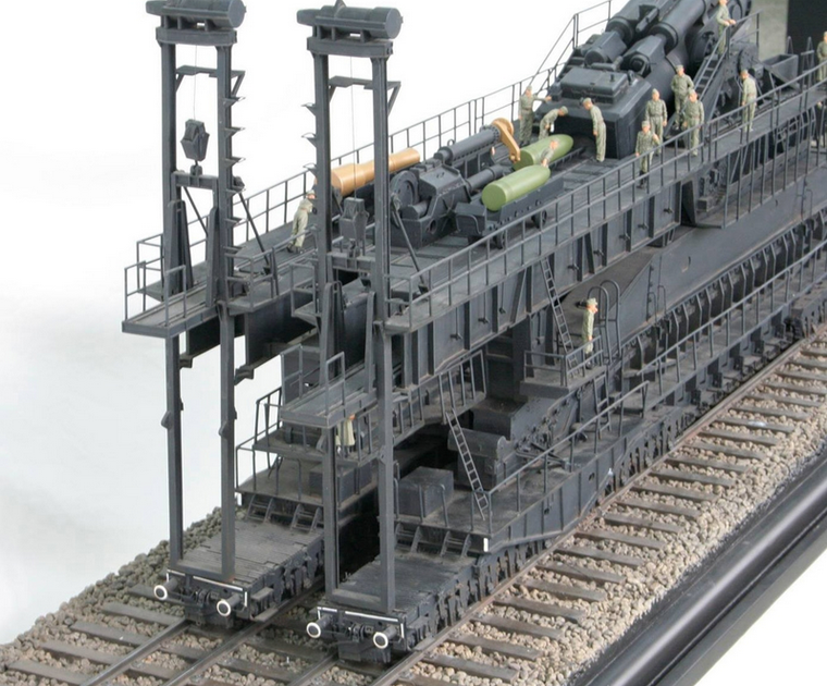 Soar Art Workshop 1/35 80cm Dora Heavy Railway Gun - Wonderland Models | SA35001 | £699.99