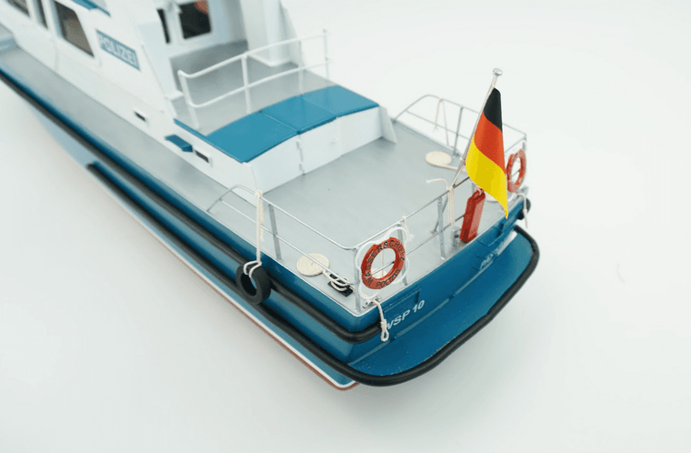 Billings Models 1/20 WSP10 Passau Police Patrol Boat Wooden Ship Kit ...