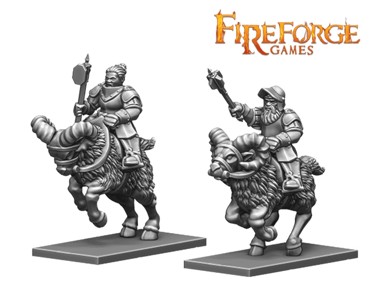 Fireforge Games 28mm Forgotten World - Stone Realm Dwarf Rambukk ...