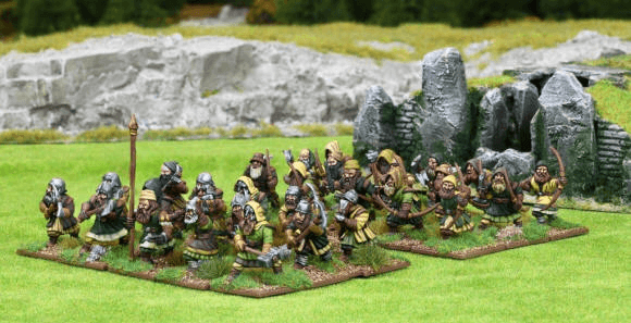 North Star 28mm Oathmark - Dwarf Light Infantry - Wonderland Models ...