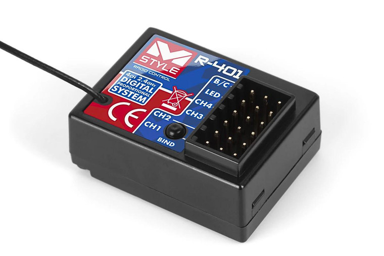 M-Style R/C 4CH Radioset 2.4Ghz - Wonderland Models | 542409 | £39.99