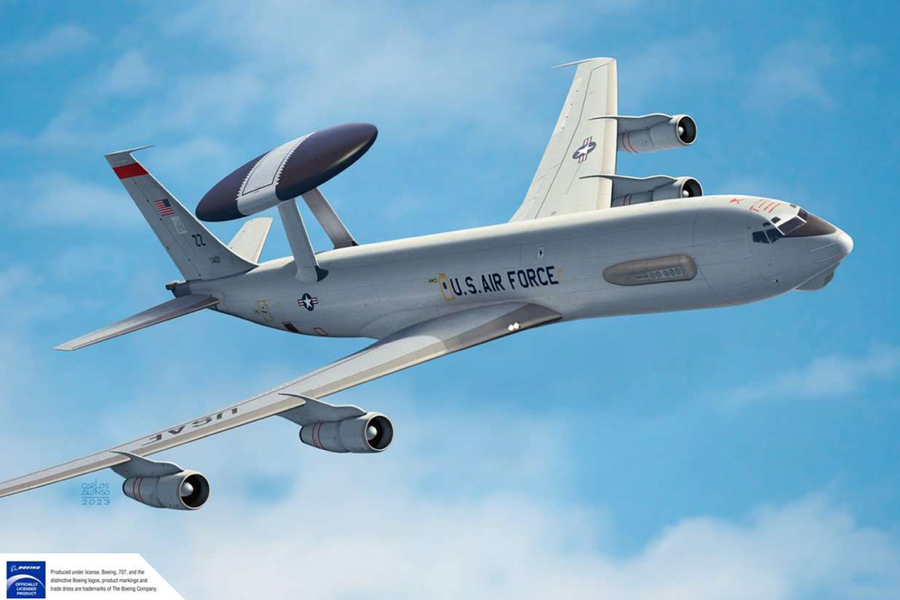 Academy 1/144 Boeing E-3B Sentry - Wonderland Models | AC12629 | £22.99