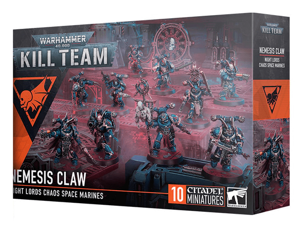 Games Workshop Kill Team - Chaos Space Marines Night Lords Nemesis Claw ...