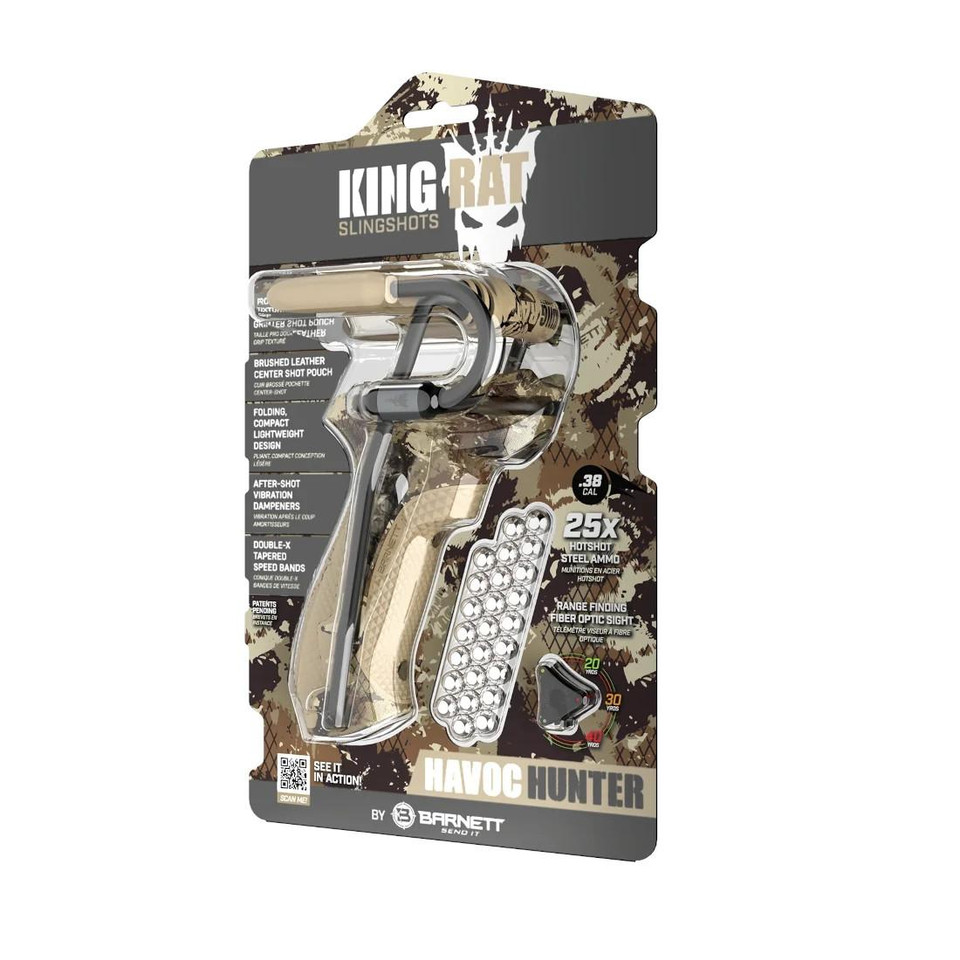 Barnett Havoc Hunter (King Rat) Slingshot Catapult - Wonderland Models ...