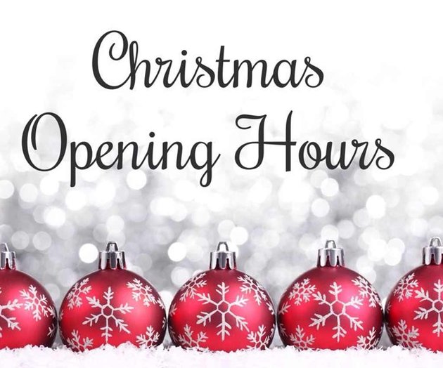 Christmas & New Year Opening Hours - Wonderland Models
