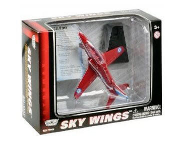 Motor Max Sky Wings BAE Hawk Diecast Plane - Wonderland Models ...
