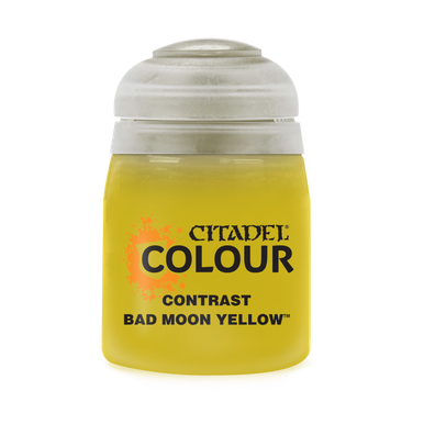 Warhammer Colour 18ml Contrast Bad Moon Yellow Acrylic Paint ...
