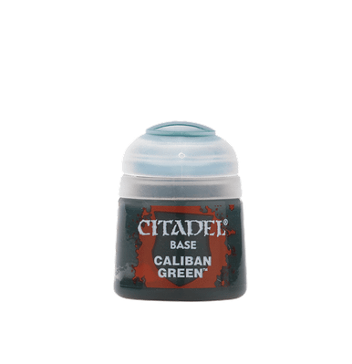 Warhammer Colour 12ml Base Caliban Green Acrylic Paint - Wonderland ...