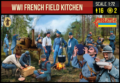 Strelets 1/72 WWI French Field Kitchen - Wonderland Models | STR292 | £8.99