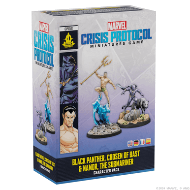 Atomic Mass Games Marvel Crisis Protocol: 158 Black Panther Chosen of ...