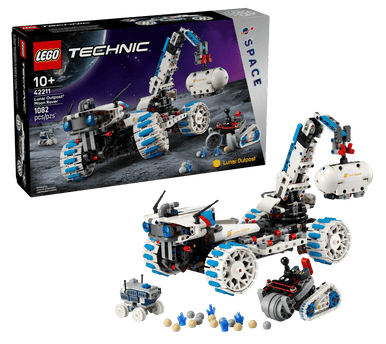 Lego Technic Lunar Outpost Moon Rover Space Vehicle - Wonderland Models ...