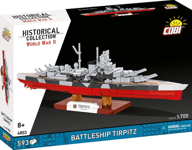 Cobi German Battleship Tirpitz - Wonderland Models | COBI4853 | £49.99