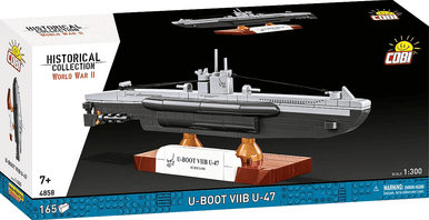 Cobi German U-Boot VIIB U-47 - Wonderland Models | COBI4858 | £19.99