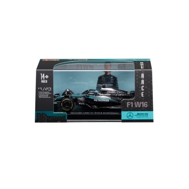 Burago 1/43 F1 Mercedes-AMG W16 2025 with Driver Helmet - George ...