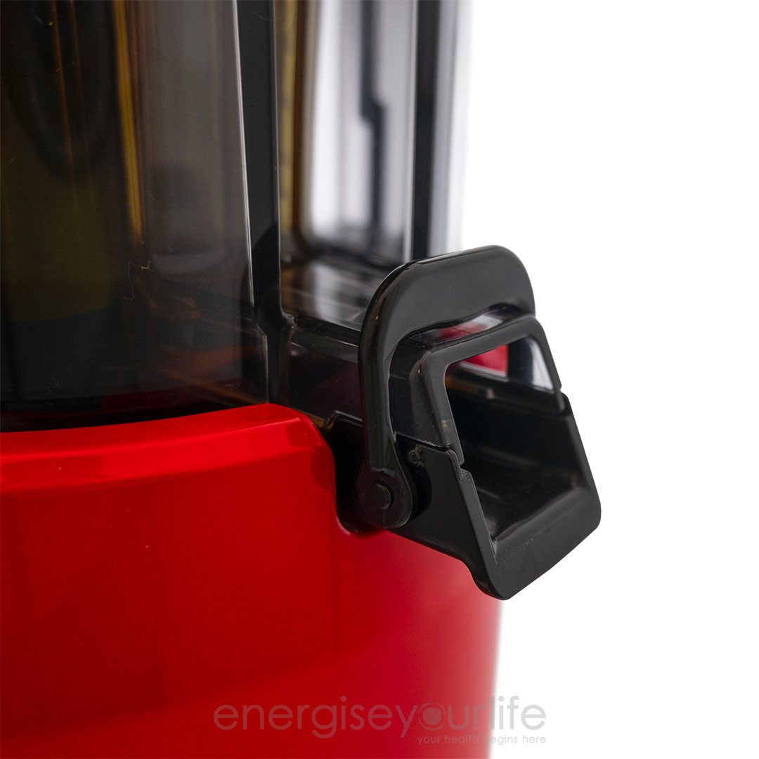 Hurom H300 Self-Feeding Slow Juicer in Red | Energise Your Life