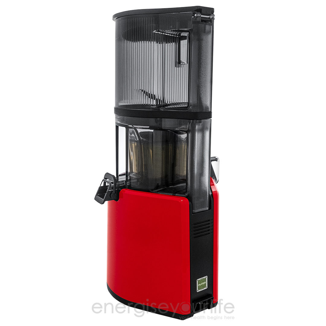 Hurom H300 Self-Feeding Slow Juicer in Red | Energise Your Life