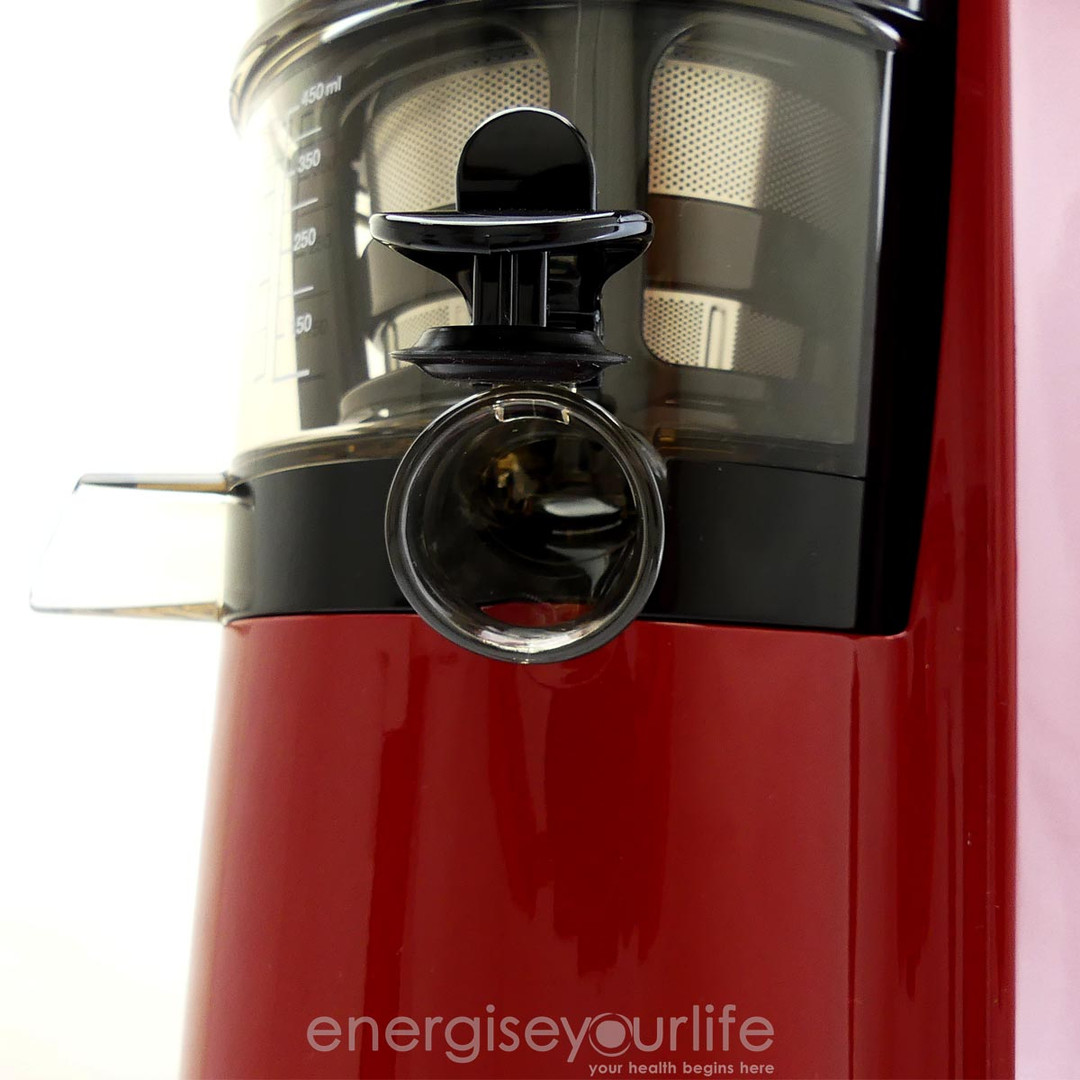 Omega VSJ843RR Slow Juicer in Red | Energise Your Life