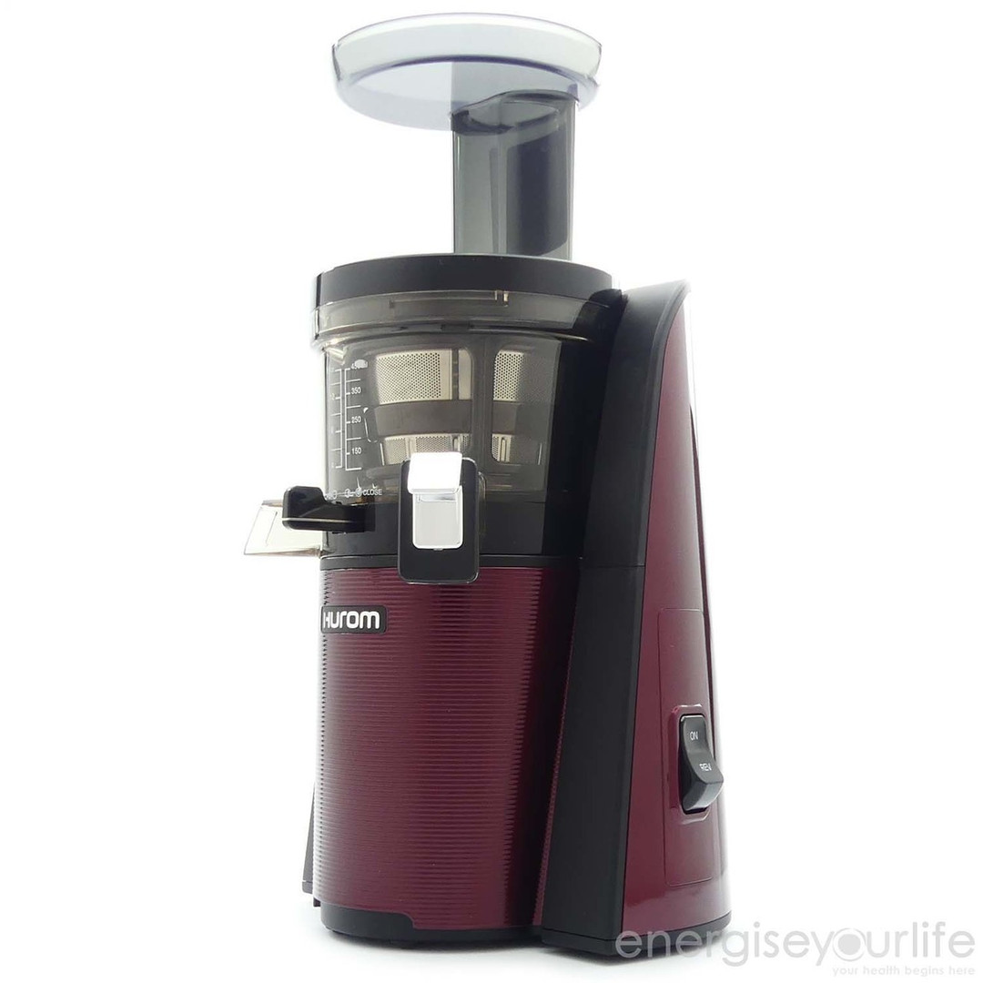 Hurom HV Vertical Slow Juicer in Red | Energise Your Life