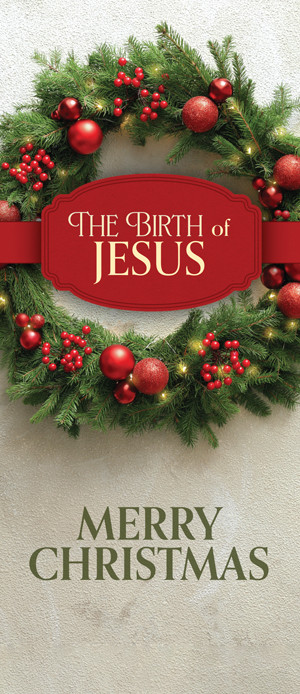 Gospel Tract The Birth of Jesus Merry Christmas Gospel Tract
