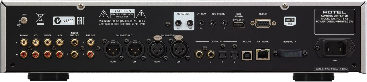 Rotel RC-1572 Pre-Amplifier - Stereophonic Melbourne