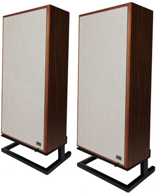 KLH Model 7 Loudspeakers in Walnut (Pair) - Stereophonic
