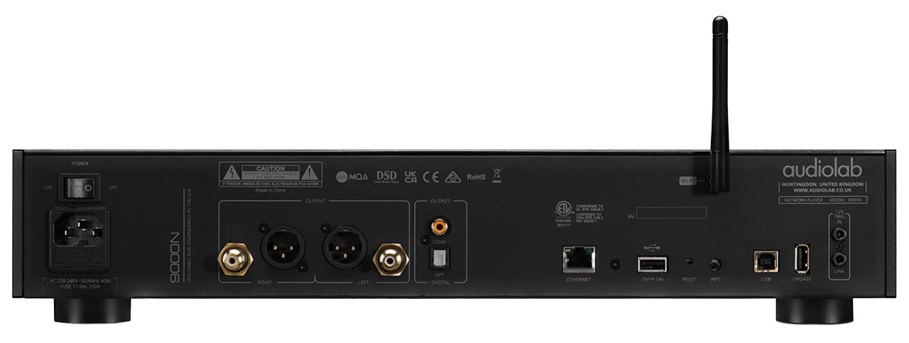 Audiolab 9000N Wireless Audio Streaming Network Player - Stereophonic ...