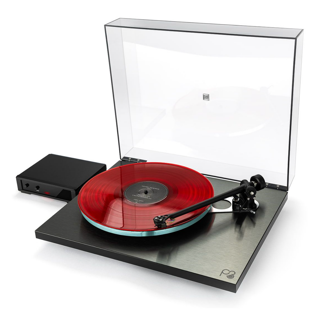 Rega Planar 3 RS Special Edition with ND5 in Brushed Aluminium Black ...