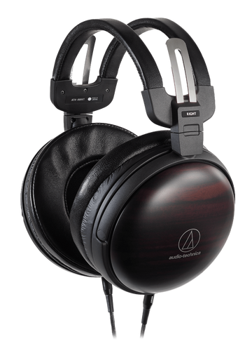 Audio Technica ATH-AWKT Closed-Back Dynamic Wooden Headphones ...