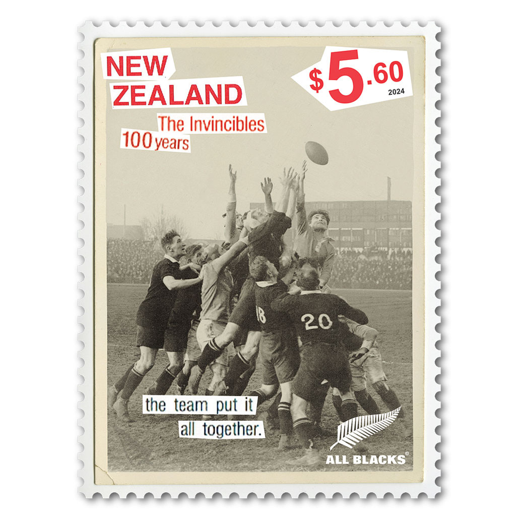 2024 The Invincibles 100 Years $5.60 Stamp - NZ Post Collectables