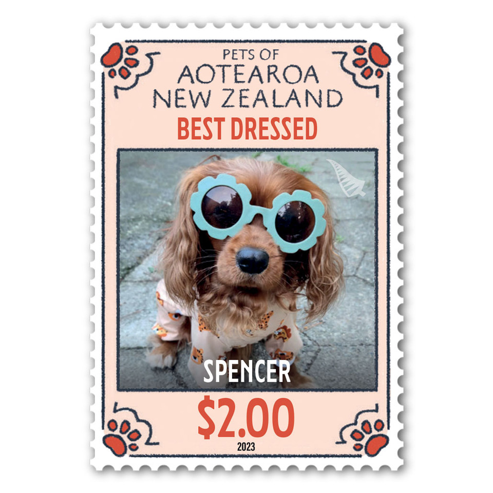 2023 Pets of Aotearoa New Zealand $2.00 Stamp - NZ Post Collectables
