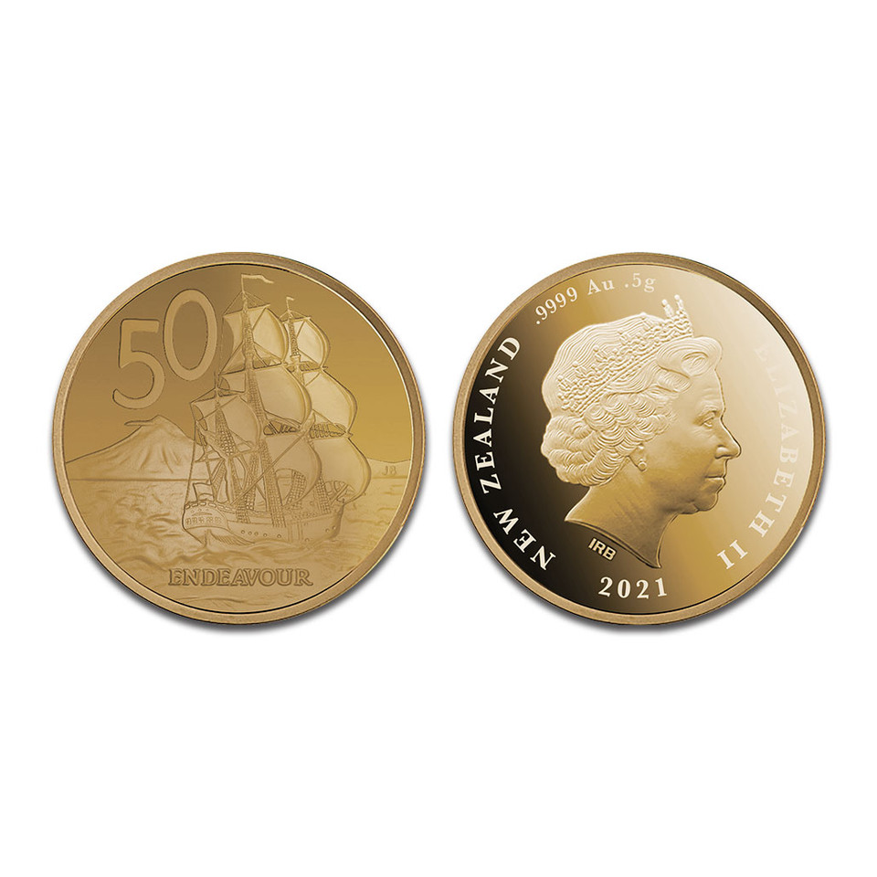 2020 New Zealand 50 Cent 0.5g Gold Proof Coin | NZ Post