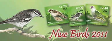 Niue Birds 2011 - NZ Post Collectables
