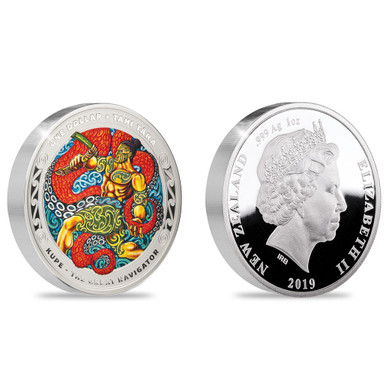 2019 Kupe - The Great Navigator Silver Coin Set - NZ Post Collectables
