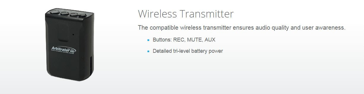 Panasonic Arbitrator 360 HD Police Mobile Video Recorder