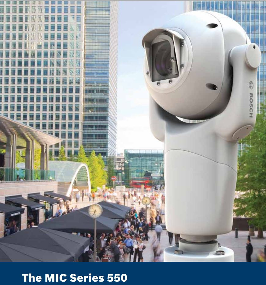 Bosch MIC-550 CCTV PTZ Camera System IP68 36x