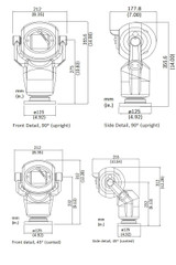 Bosch MIC-550 CCTV PTZ Camera System IP68 36x