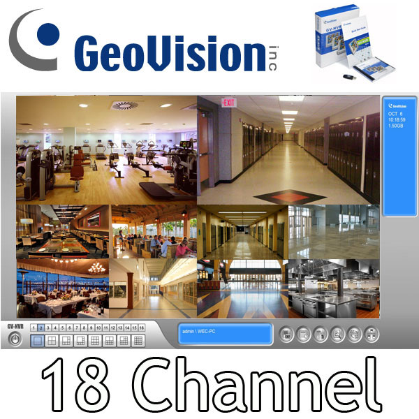 Geovision GV-NVR 16 Channel NVR Software GV-NR016