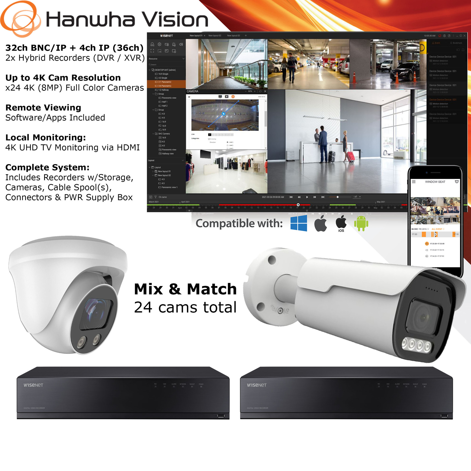 CCTV Security Camera Systems Video Surveillance System