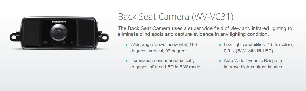 Panasonic Arbitrator 360 HD Police Mobile Video Recorder