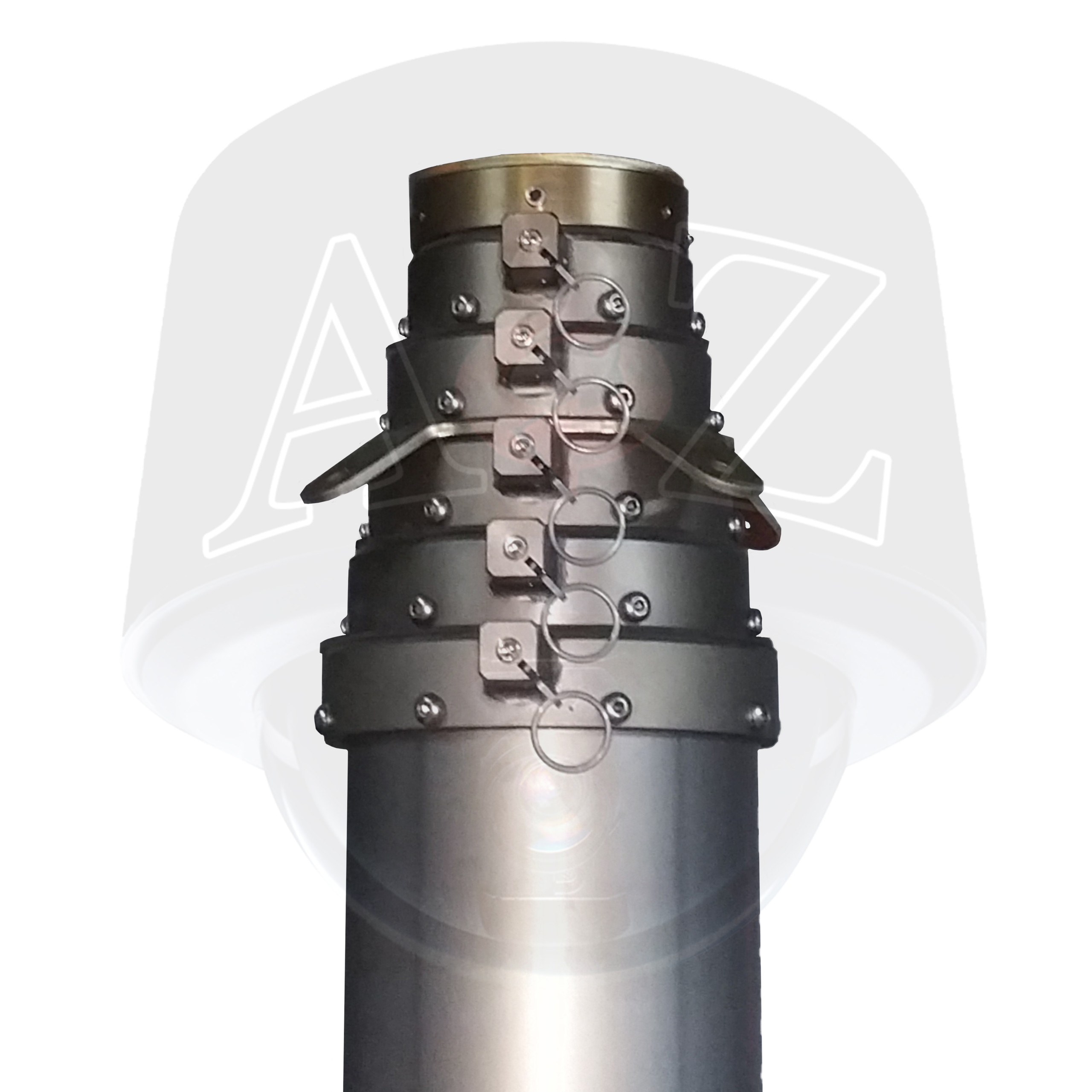 A2Z LPM series Locking Pneumatic Telescopic Mast Systems