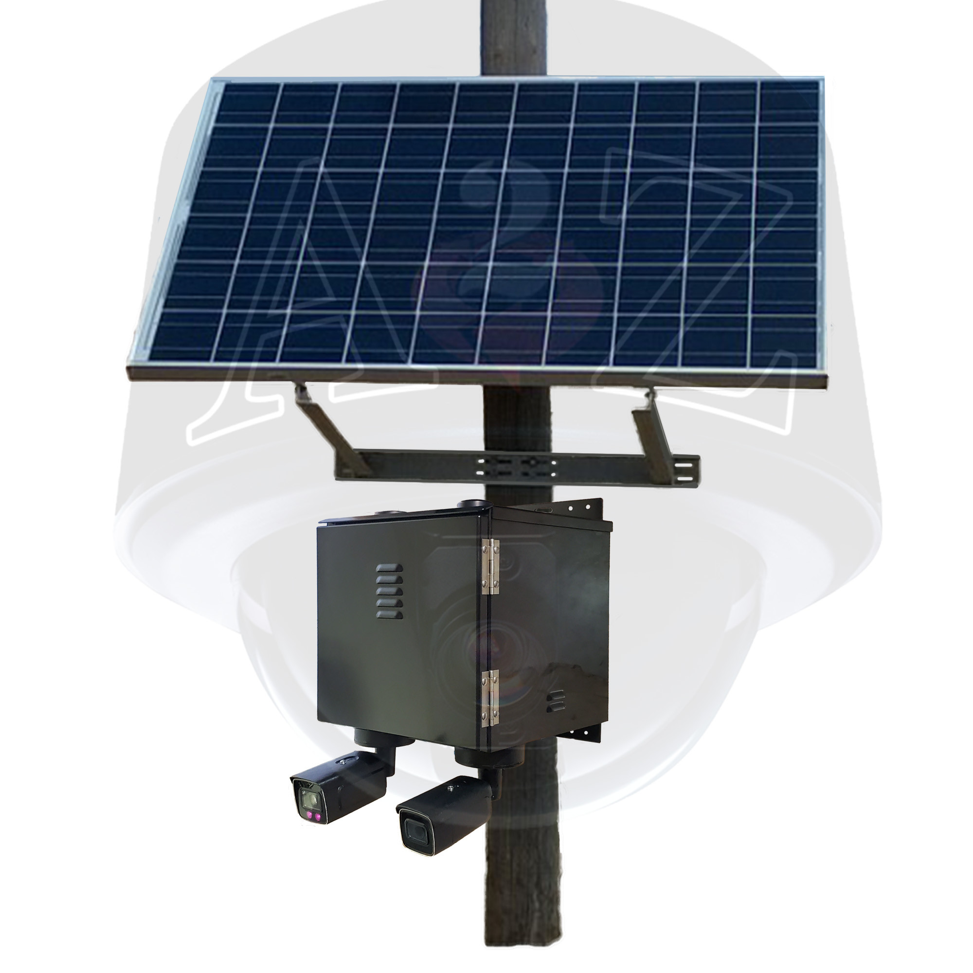 A2Z Solar Wireless 4G Embedded LPR Camera Systems SS-E-LPR
