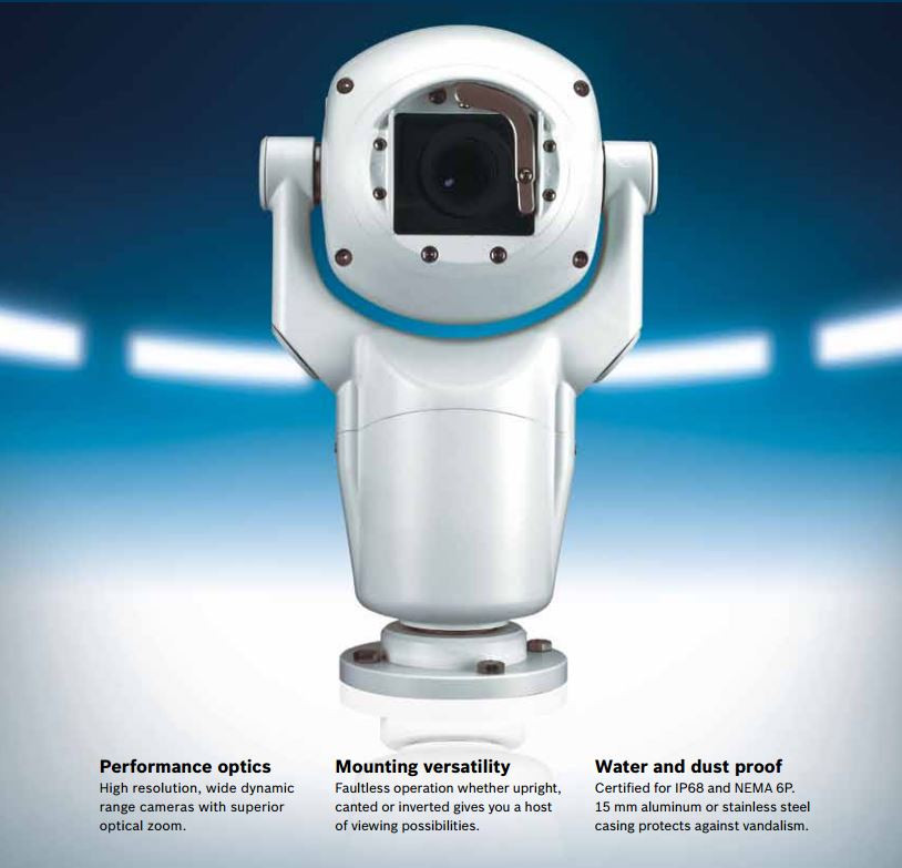 Bosch MIC-550 CCTV PTZ Camera System IP68 36x