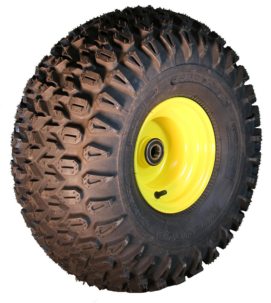 22.5x10-8 Carlisle HD Field Trax John Deere Gator Front Tire munted on ...