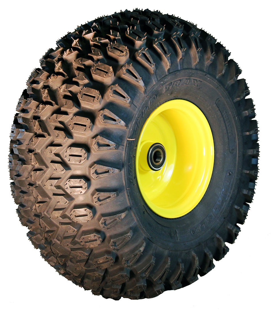 22.5x10-8 Carlisle HD Field Trax John Deere Gator Front Tire munted on ...