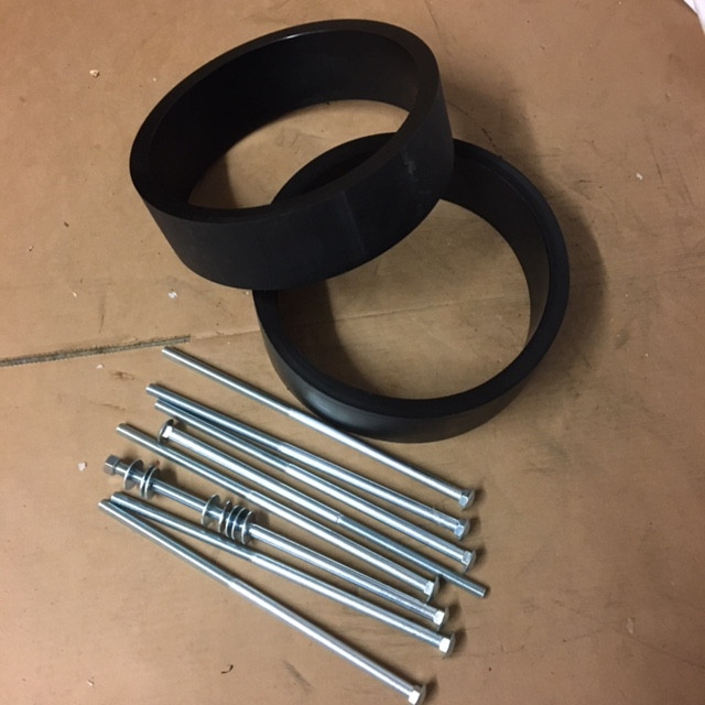 Dual Wheel Spacer Kit for 26x12.00-12" Garden Tractor Tires