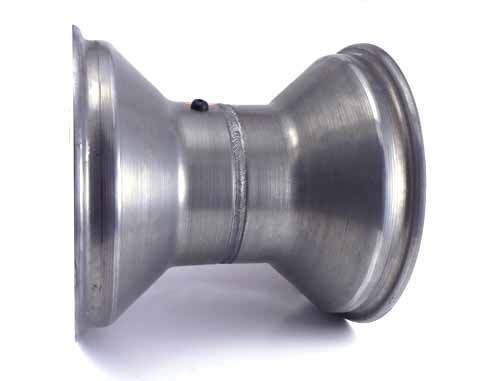 12x12 5-Hole Aluminum Garden Tractor Puller Wheel, 6/6 Offset