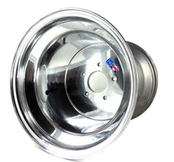 12x12 5-Hole Aluminum Garden Tractor Puller Wheel, 6/6 Offset