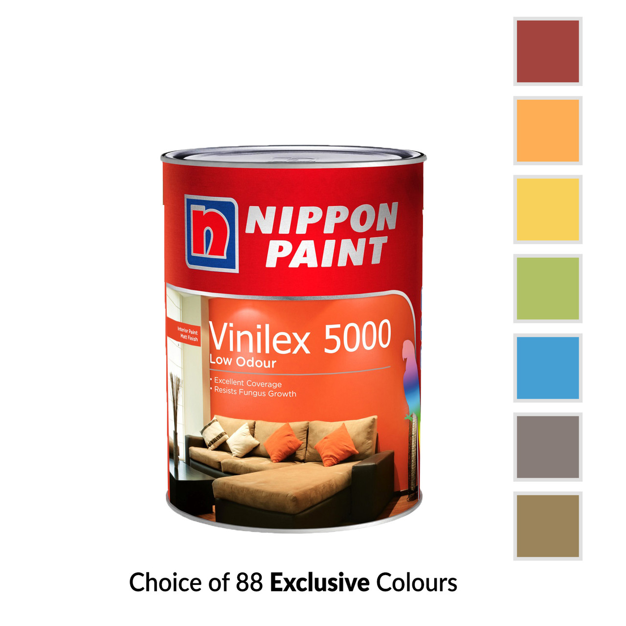 Nippon Paint Colour Chart Catalogue | Selffix DIY